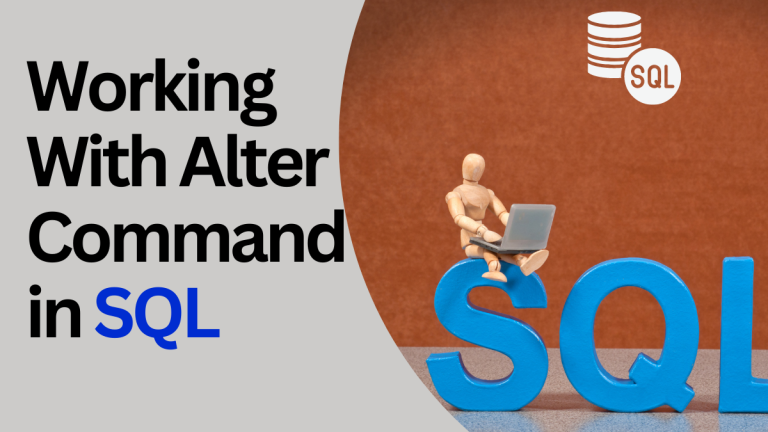 Working With Alter Command In SQL - Datavalley